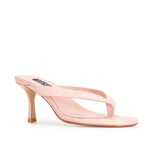 SENSO | Shoes | Pale Pink Senso Kitten Heel Sandals | Poshmark